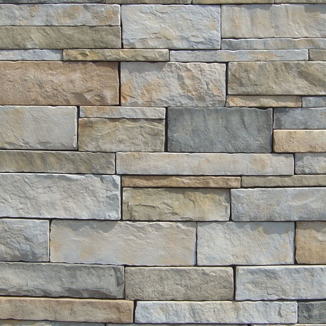 Stack Stone Blue Creek Concrete Tile by VeneerStone - StoneTrash