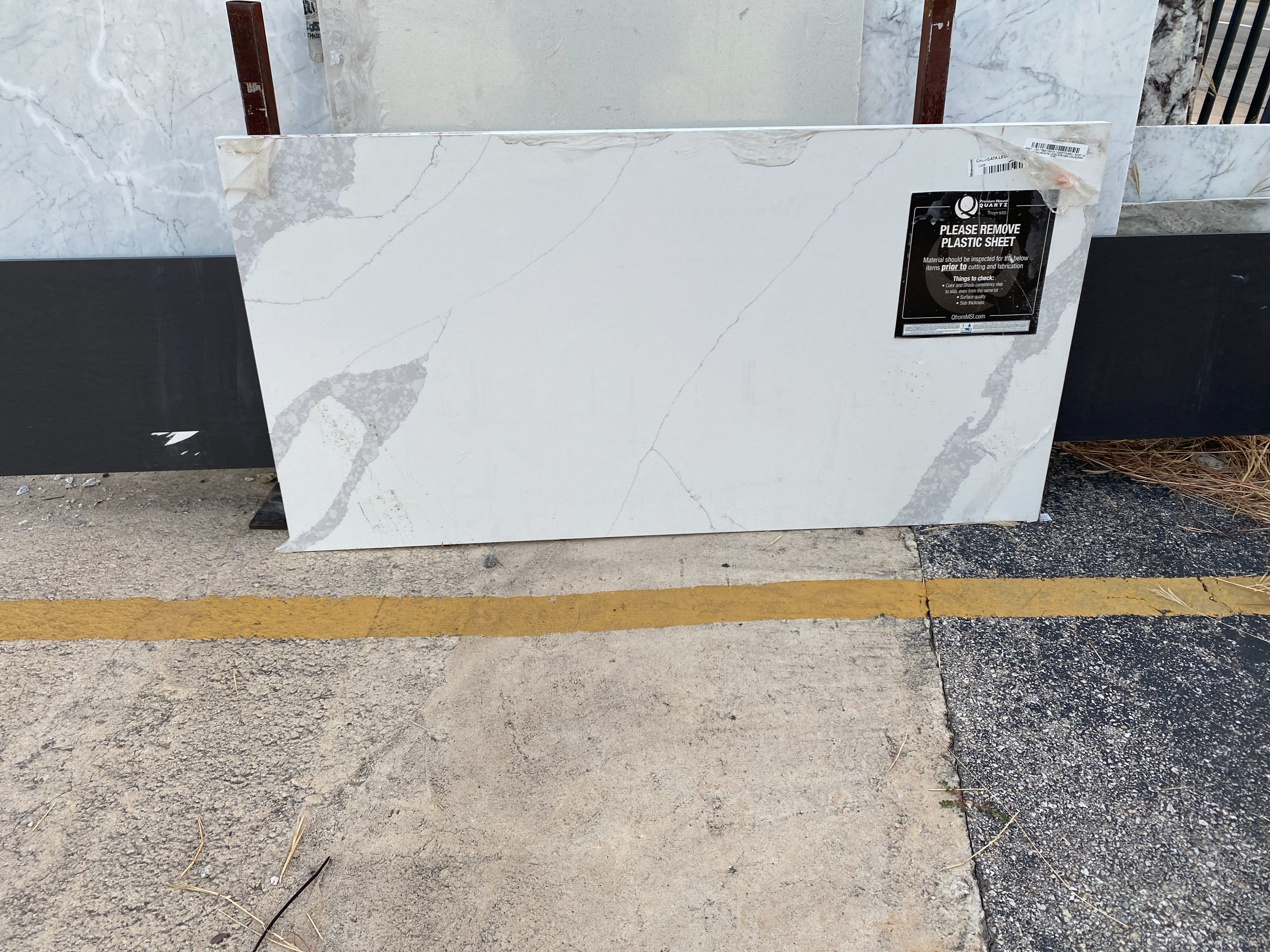 Calacatta Leon Quartz by Q Premium Natural Quartz by MSI - StoneTrash