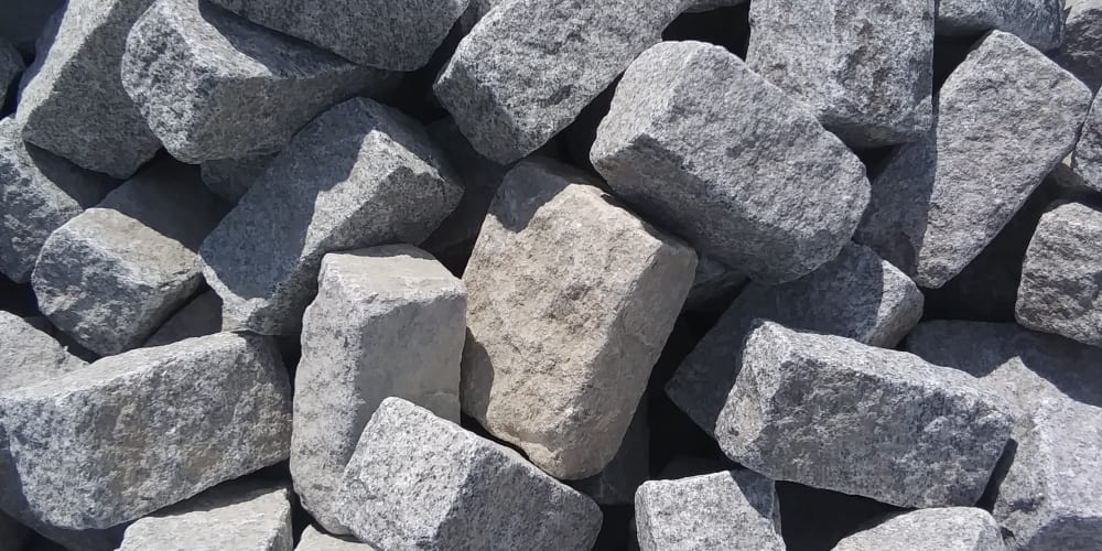 Cobblestone Belgium Block Pavers also for veneer and sidewalks Granite ...