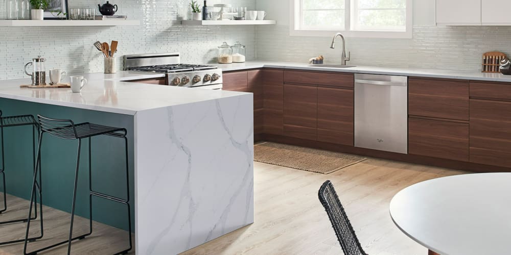 Calacatta Azai Quartz by Q Premium Natural Quartz by MSI - StoneTrash