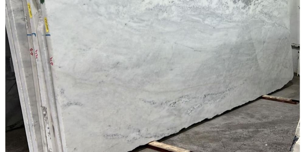 Cloudy White Quartzite - StoneTrash