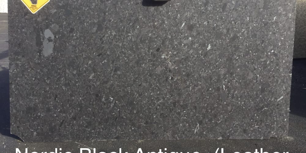 Nordic Black Antique Granite - StoneTrash