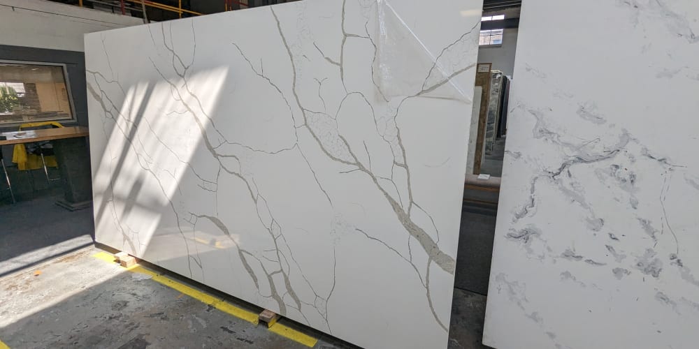 Calacatta Creamo Quartz by MODA - StoneTrash