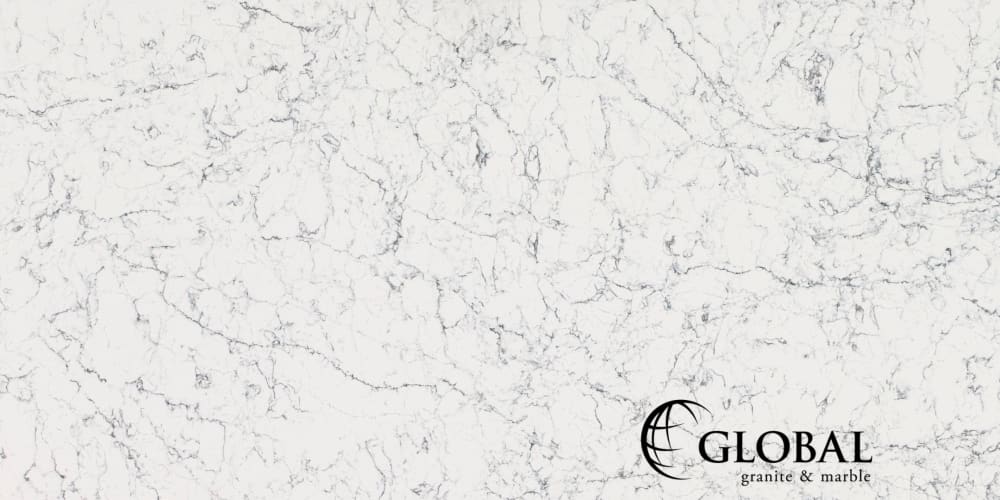 White Attica Quartz by Caesarstone - StoneTrash