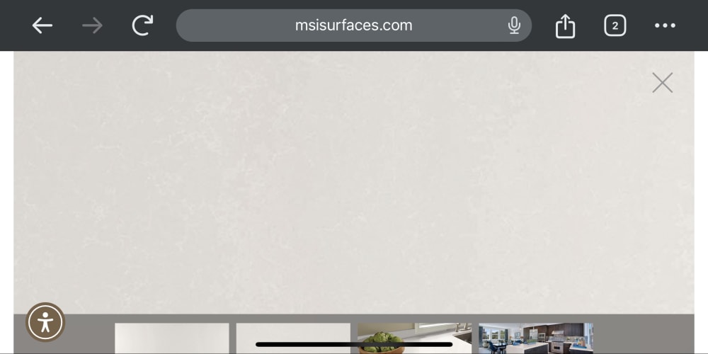 Perla white Quartz by Q Premium Natural Quartz by MSI - StoneTrash