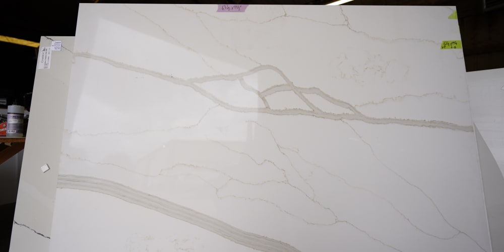 Valente Pearl Quartz by Corian Quartz - StoneTrash