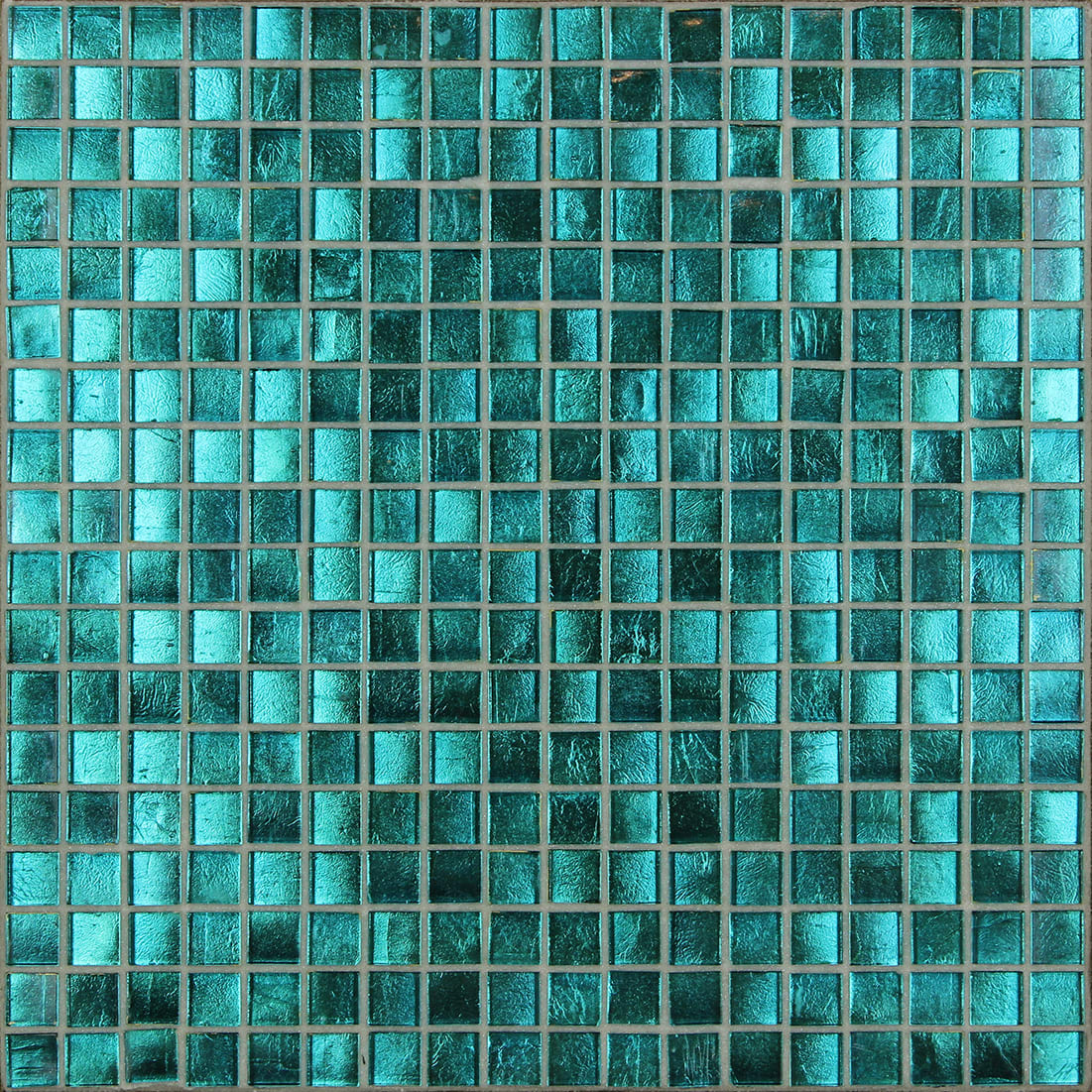Teal Glass 5/8" Mosaic Glass Tile - StoneTrash