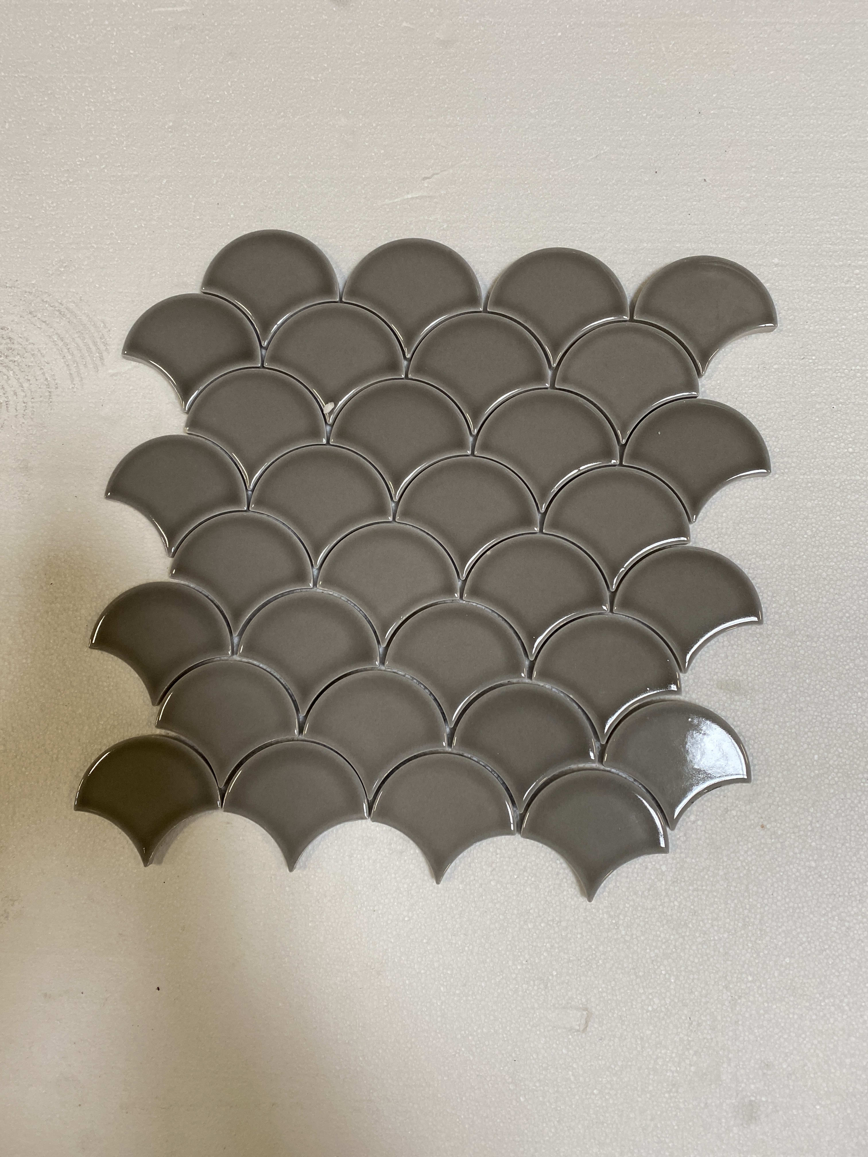 Sublime Gray Glass Tile - StoneTrash