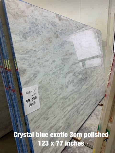 Crystal blue Quartzite 3cm Quartzite - StoneTrash