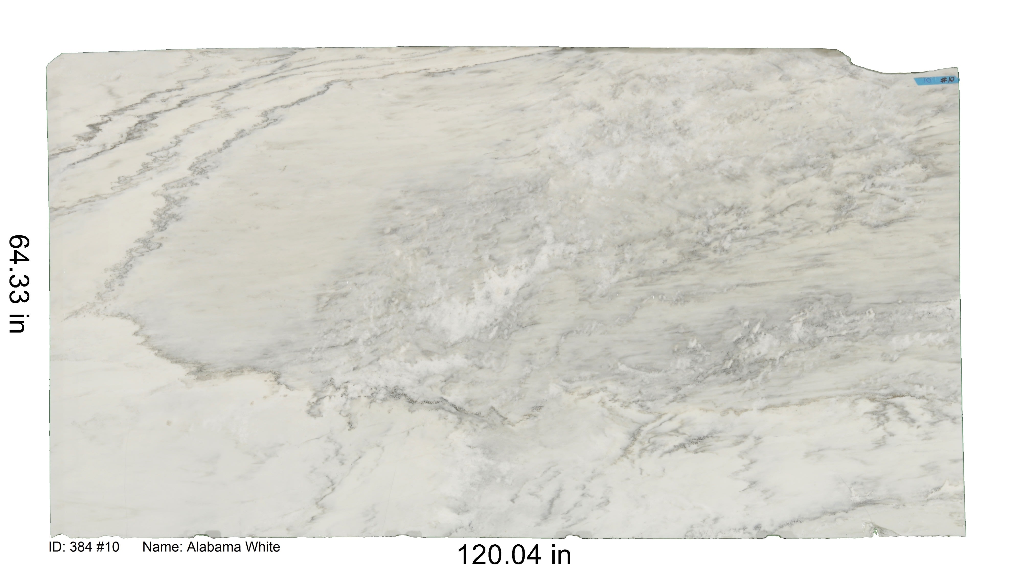 Alabama White Natural Stone - StoneTrash