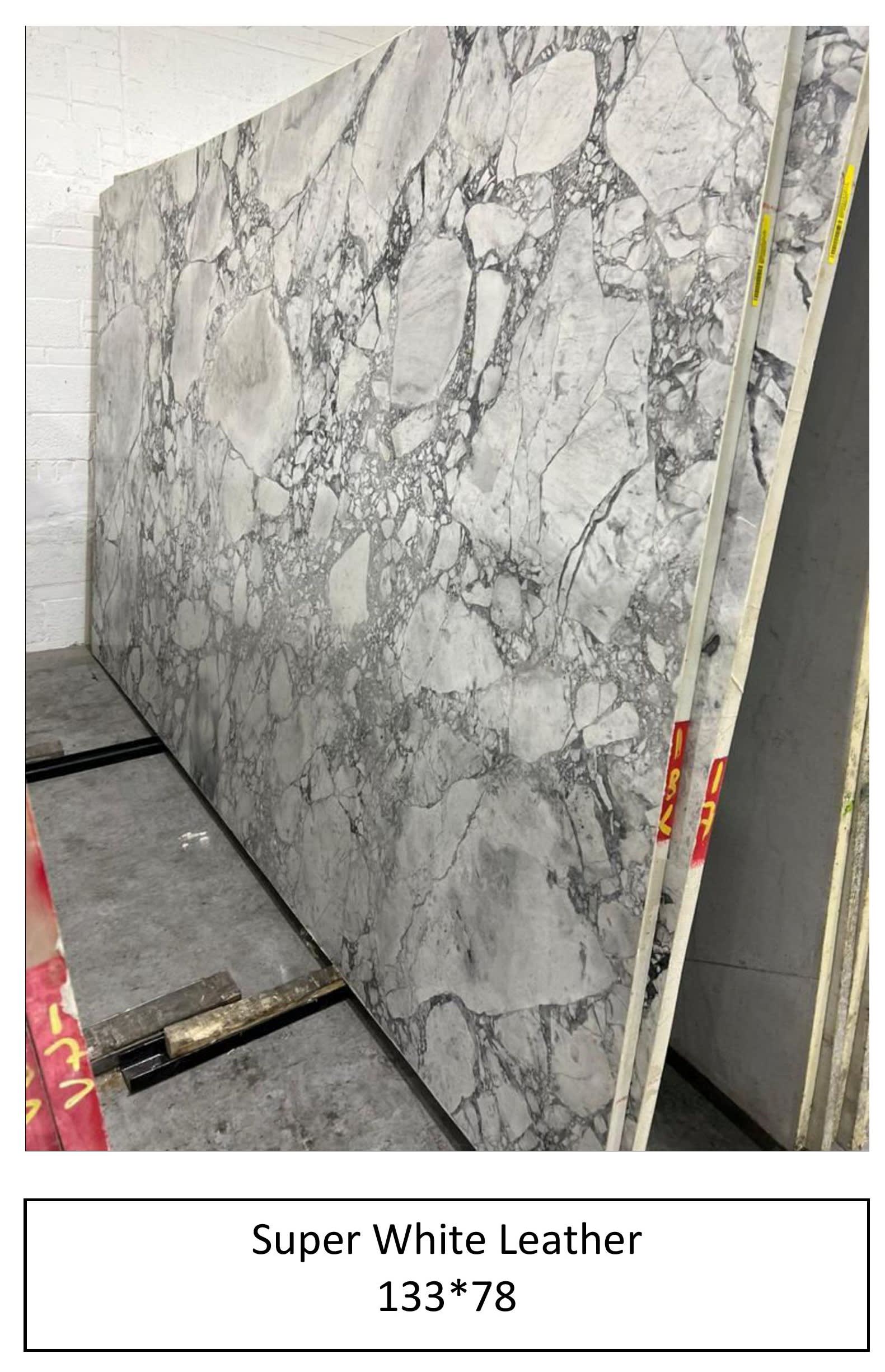 Super White Leather Quartzite - StoneTrash