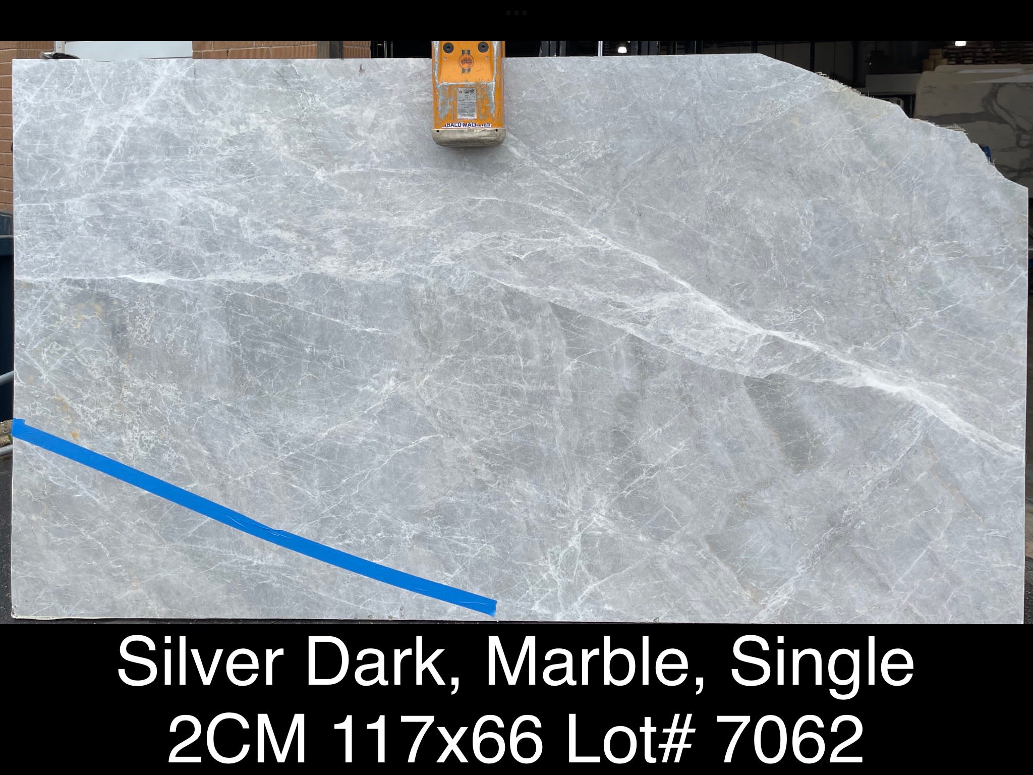 Silver Dark Marble - StoneTrash