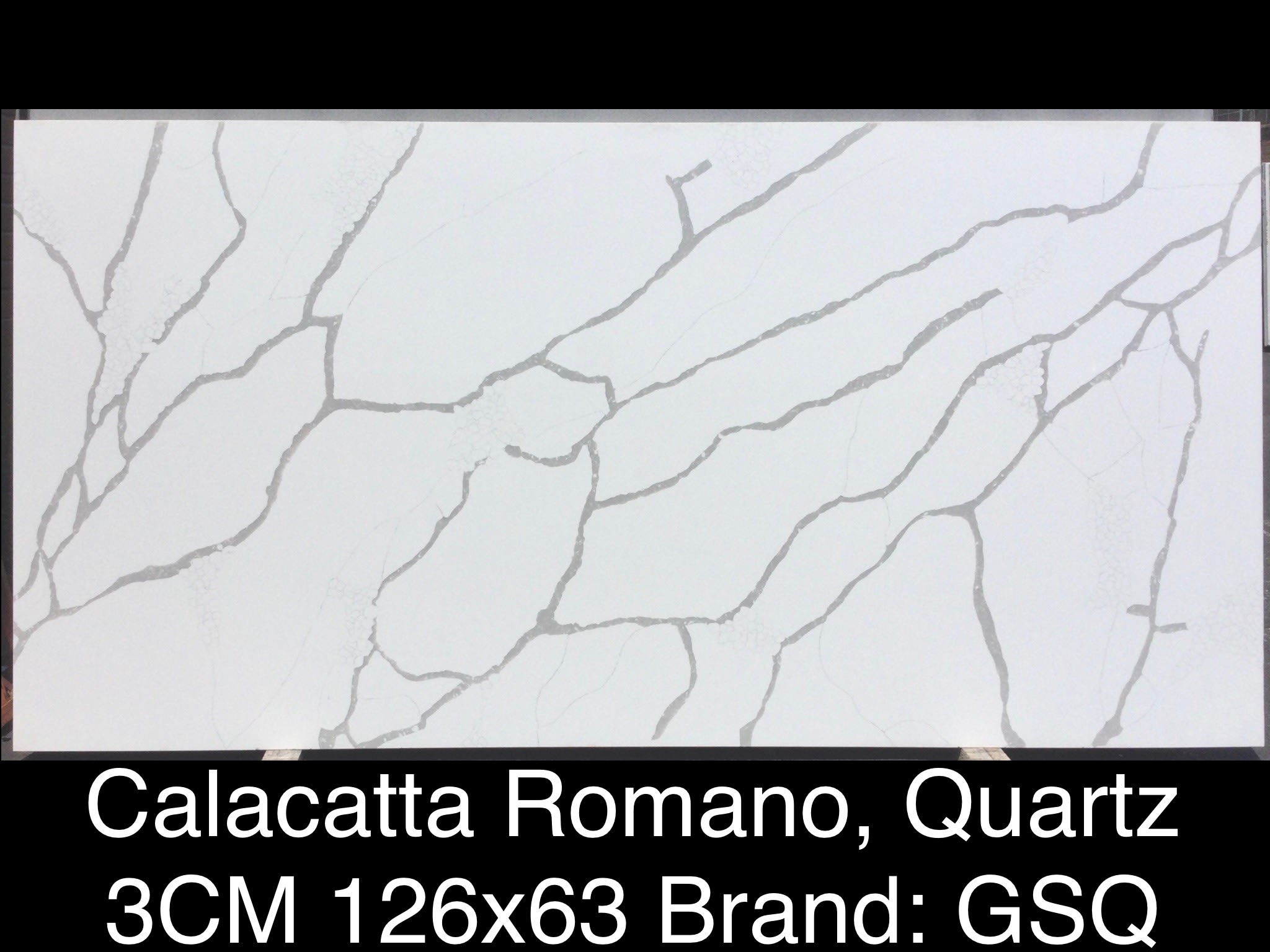 calacatta romano Quartz - StoneTrash