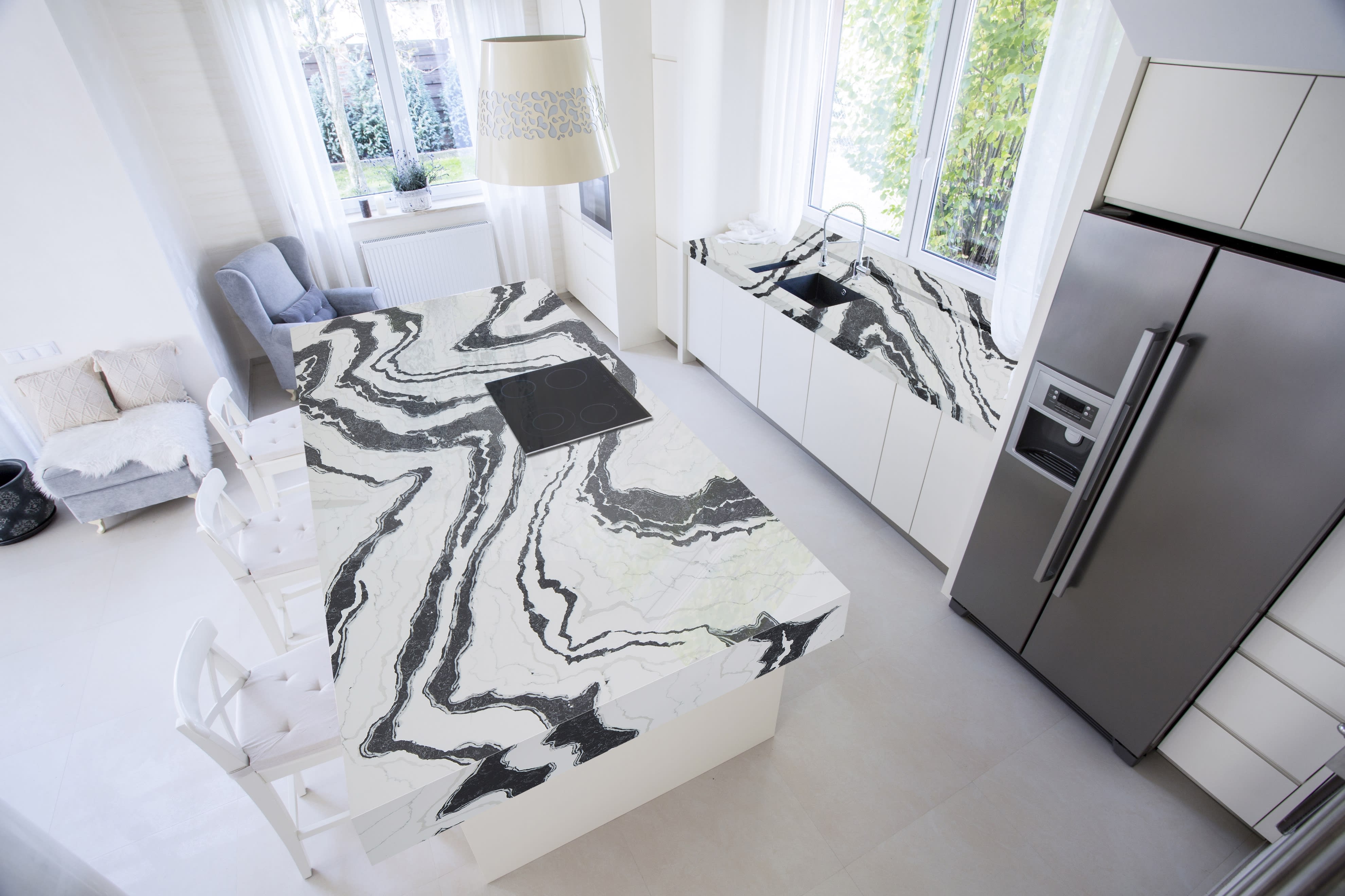 Sky Falls Quartz by Polarstone - StoneTrash