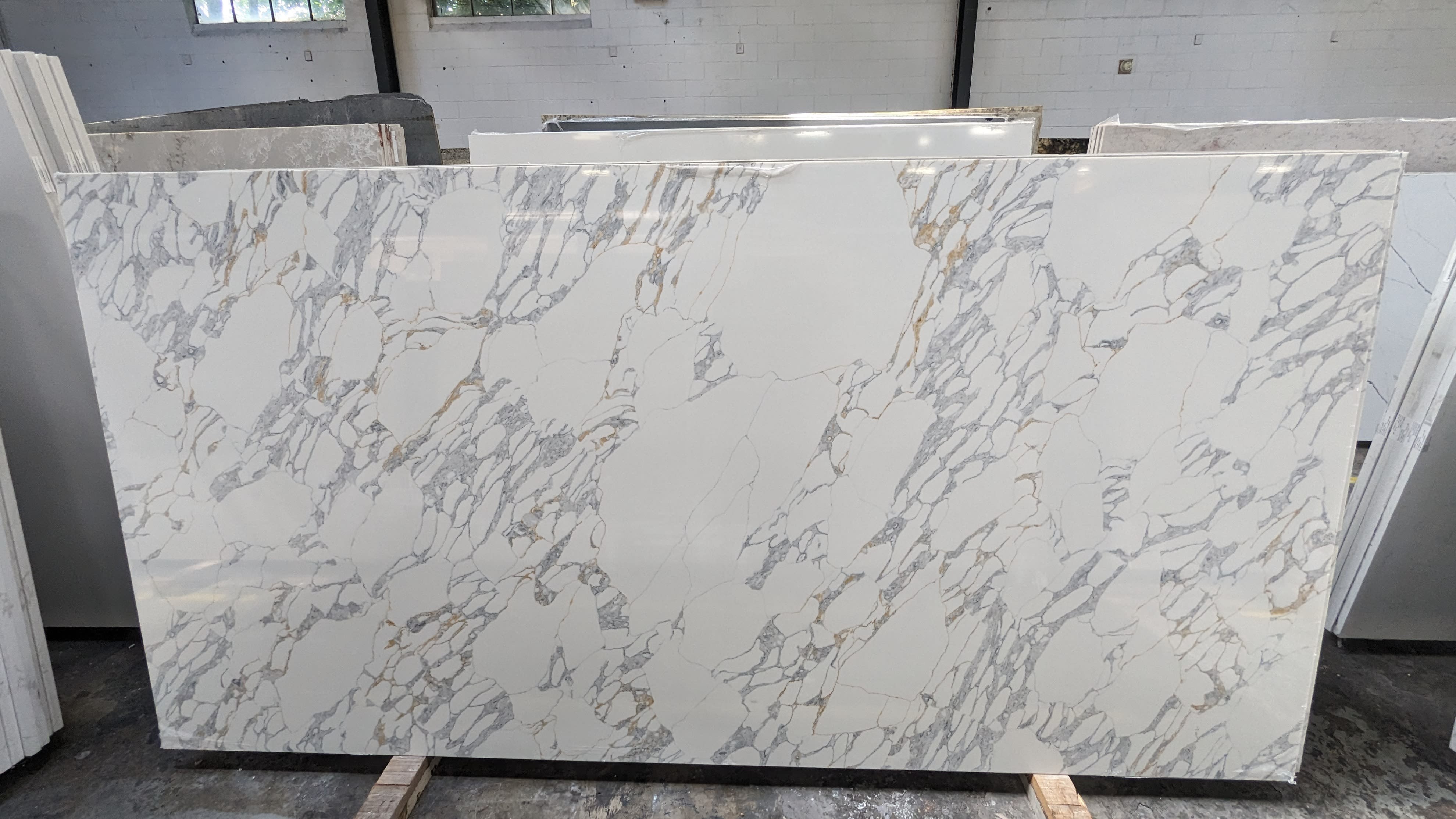 Calacatta Milano Gold Quartz by MODA - StoneTrash