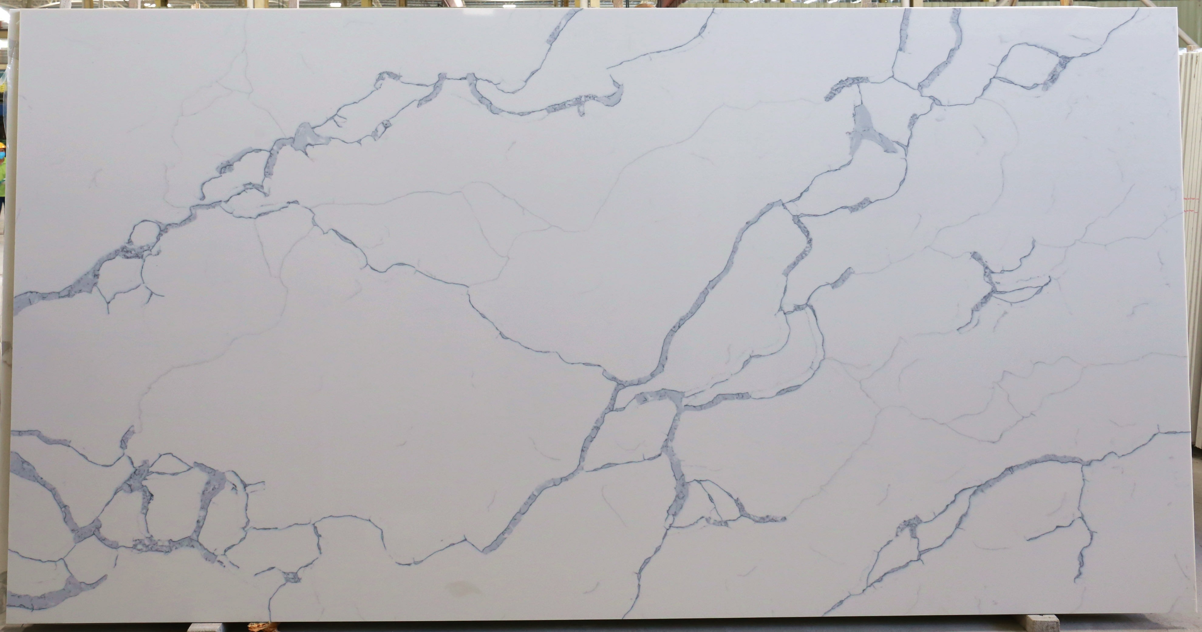 Calacatta Azul 8112 Quartz - StoneTrash