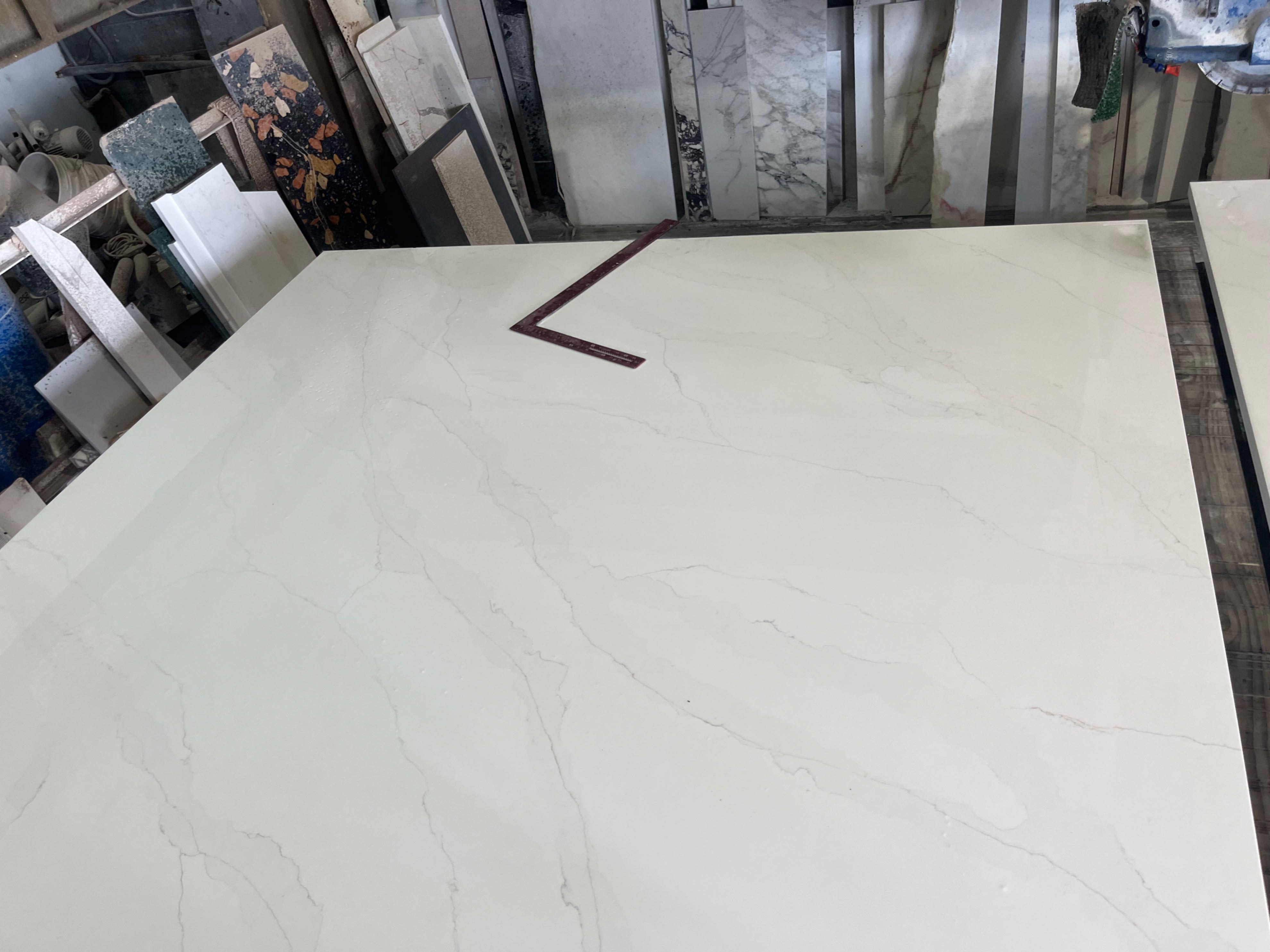 Calacatta Abezzo Quartz by MSI - StoneTrash