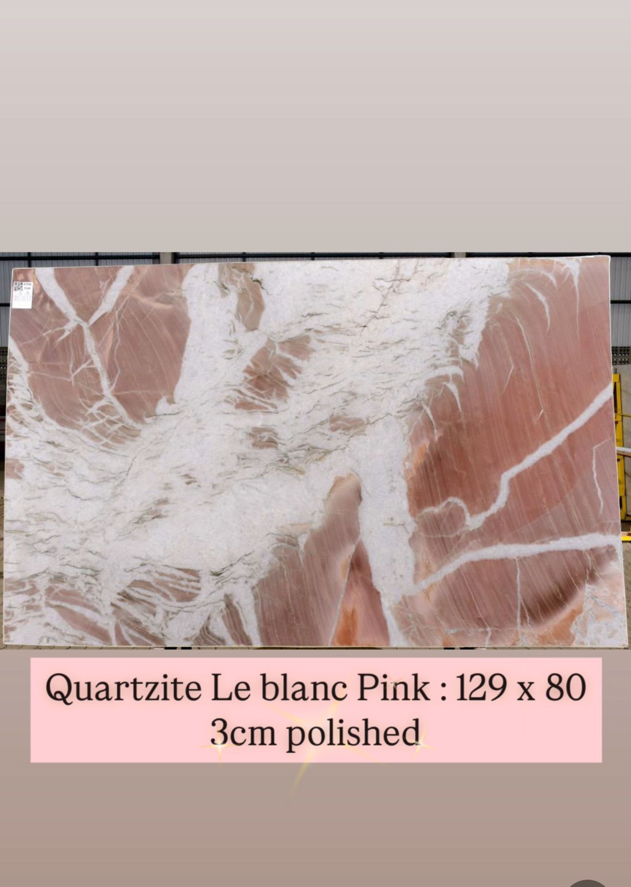Quartzite Le Blanc Pink Quartzite - StoneTrash
