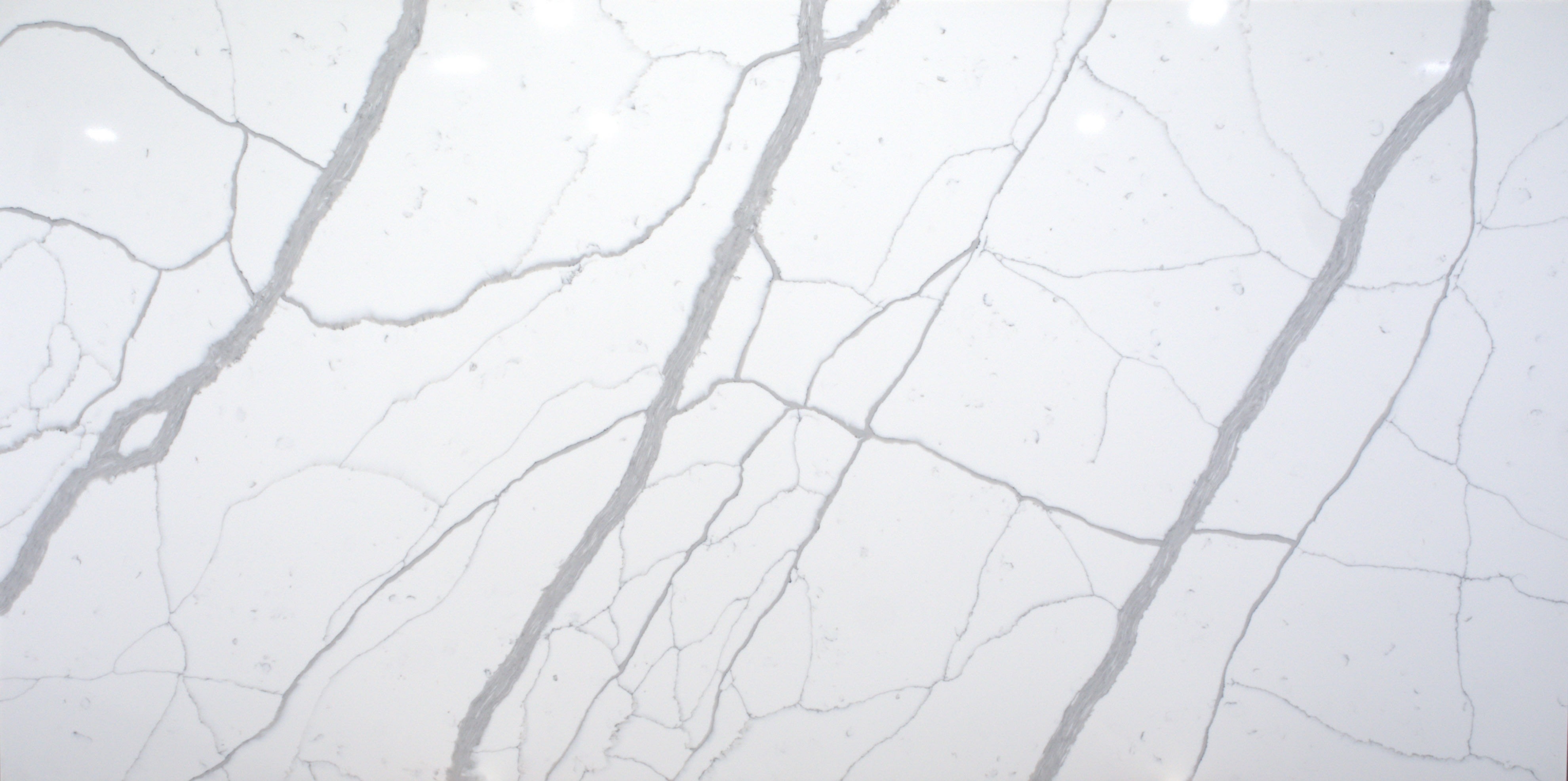 Calacatta White Quartz Quartz by Apex Quartz USA Inc - StoneTrash