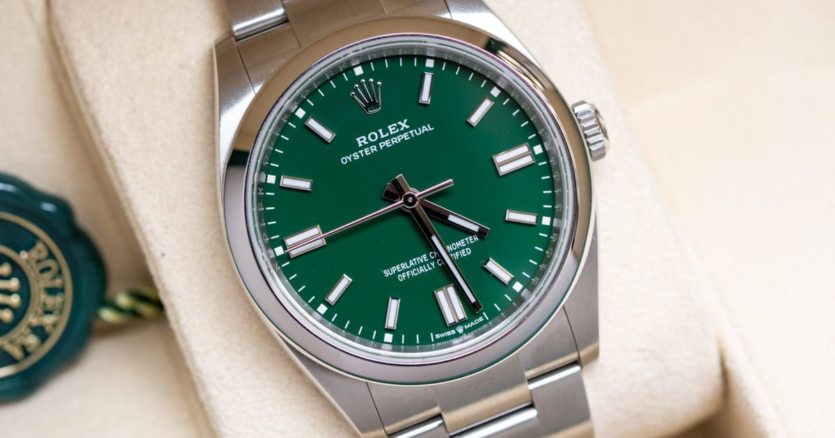 Rolex Oyster Perpetual 36 126000 Vert | 41Watch