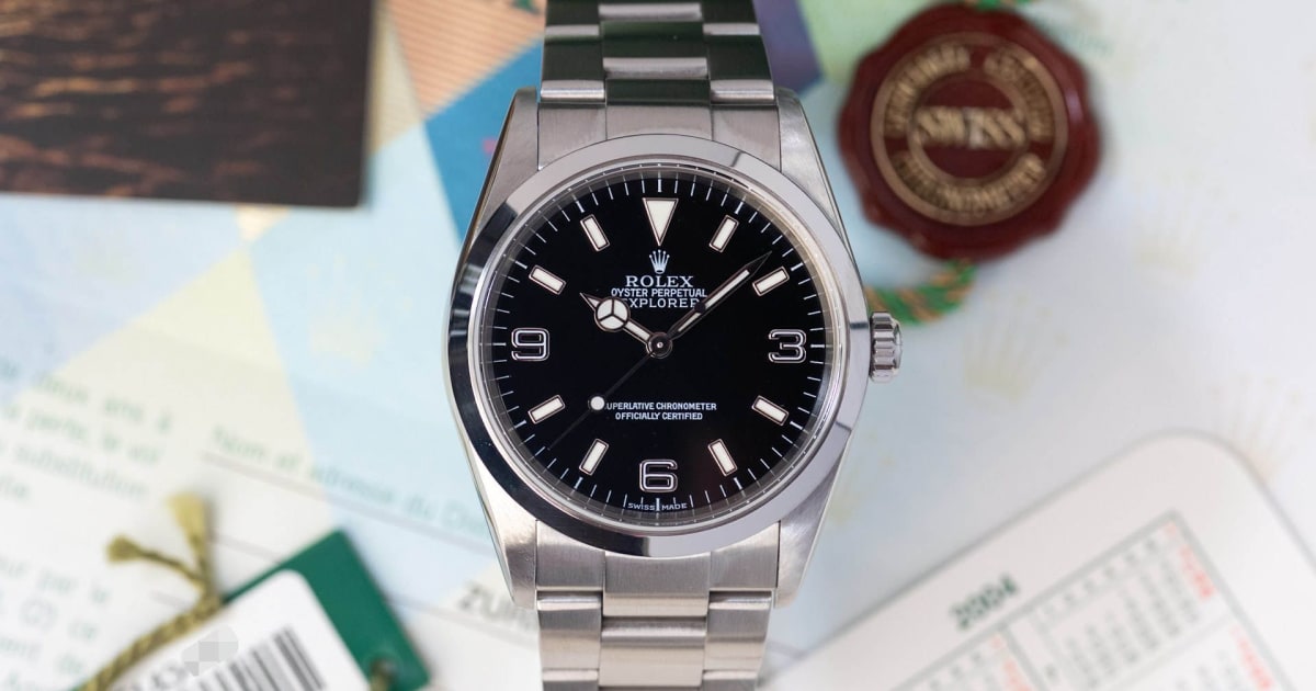 Rolex Explorer 1 36 114270 Full Set | 41Watch