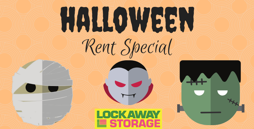 Halloween Costume Rent Special | Lockaway Storage