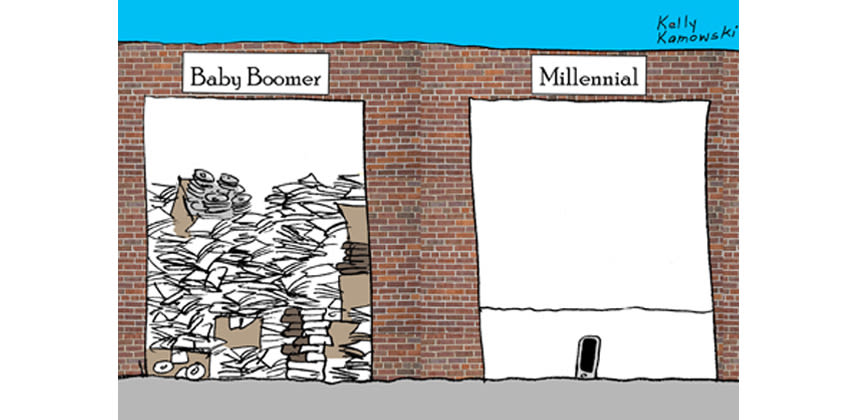 Funny Fridays: Generational Differences by Kelly Kamowski | Storagefront