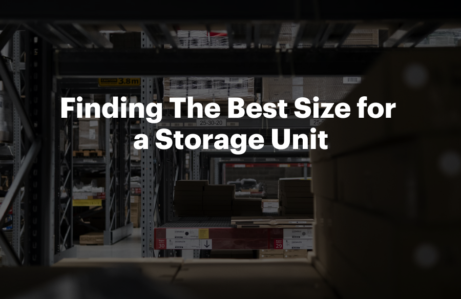 Finding The Best Size for a Storage Unit