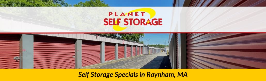 $1 First Month Rent | Planet Self Storage - Raynham, MA