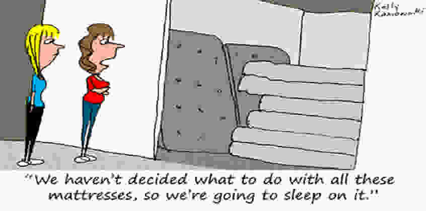 Funny Fridays: Mattress Storage by Kelly Kamowski | Storagefront