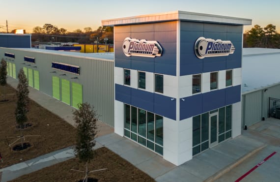 Storage Units in Longview, TX | 2015 E Marshall Ave. | Platinum Self ...