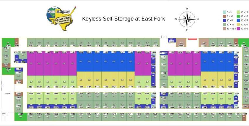 Storage Unit Information | Keyless Self Storage