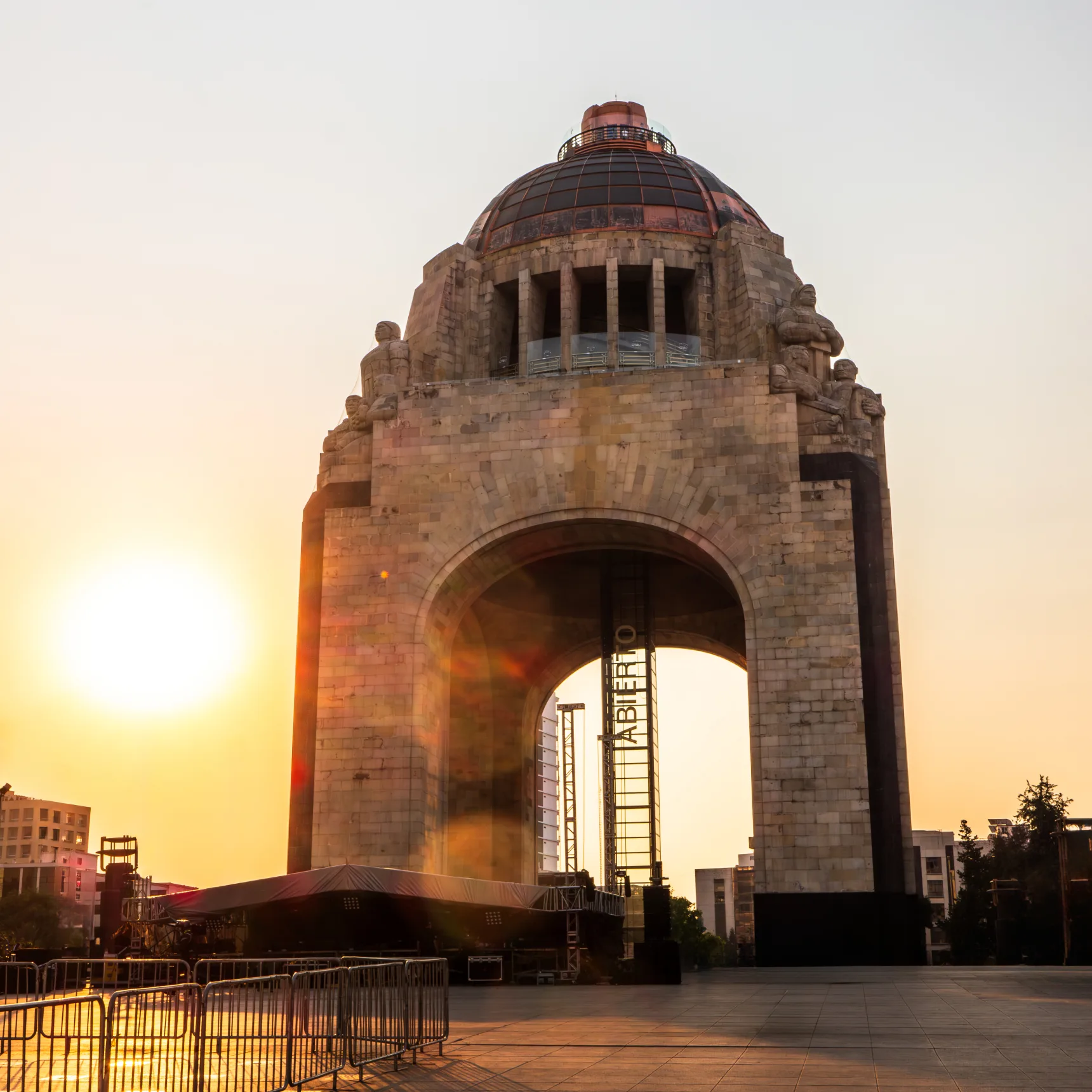 Mexico City's Monument to the Revolution | Storied Sunset