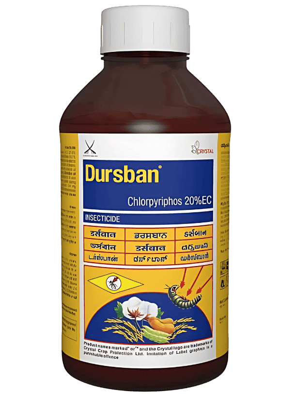Dursban – Chlorpyriphos 20 EC for Crop Pest Control