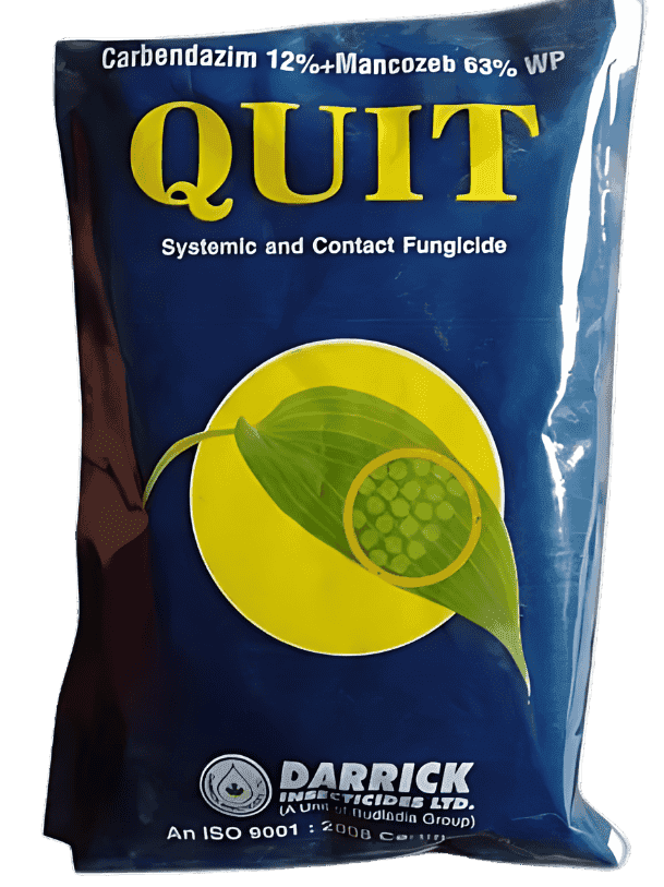 Darrick Quit Fungicide – Carbendazim + Mancozeb