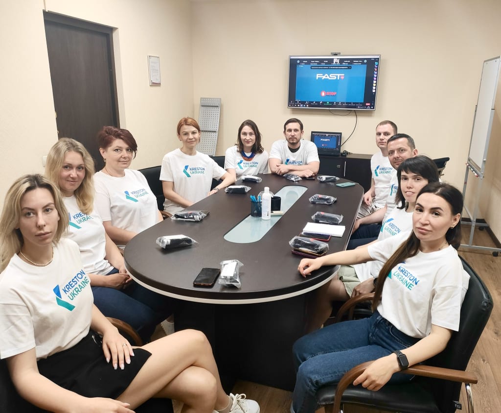 Kreston Ukraine взяла учать у онлайн-тренінгу на честь дня зупинки кровотеч STOP THE BLEED DAY ...