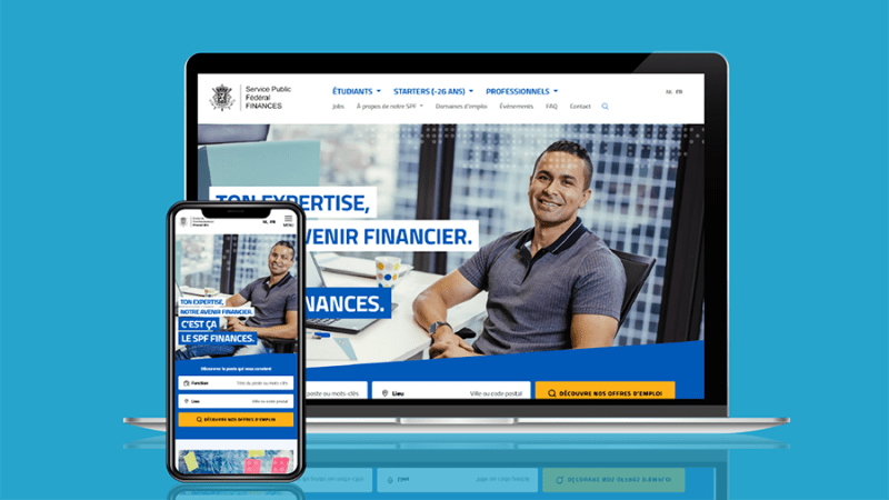 Jobfin.be : le nouveau site emploi du SPF Finances est en ligne