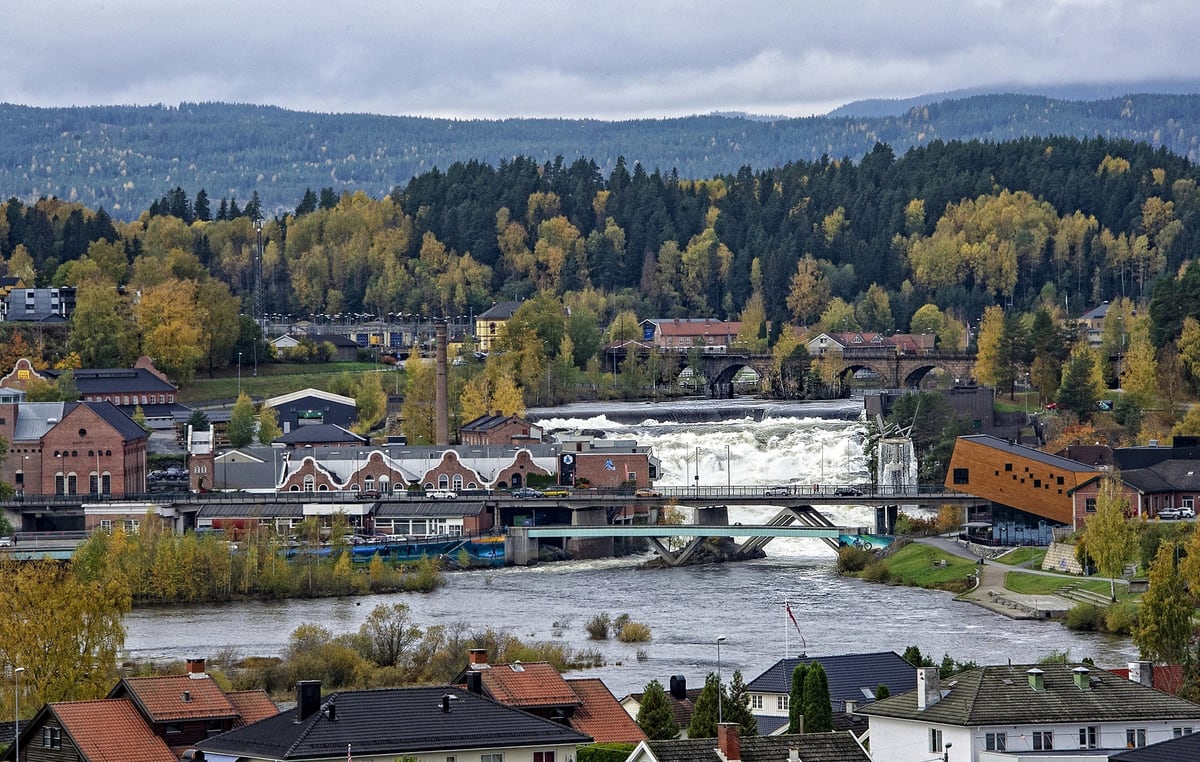 Gå tur: Campus Hønefoss - SSN