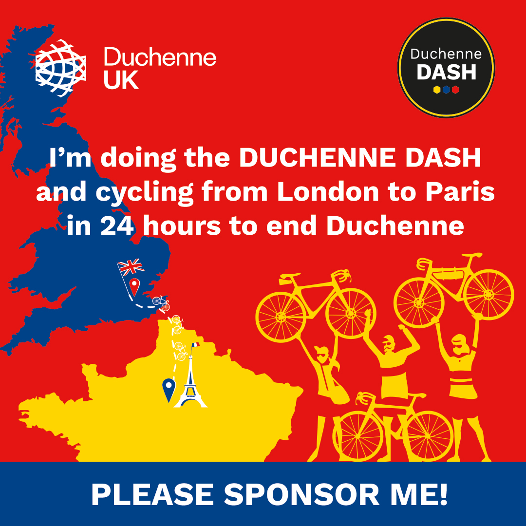 Duchenne Dash graphics for social media | Duchenne UK
