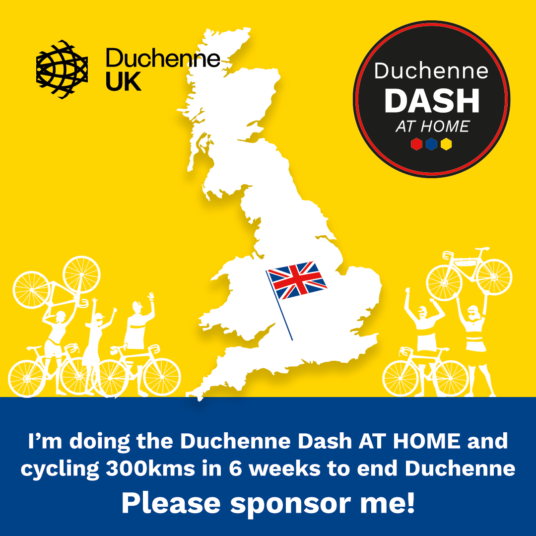 Duchenne Dash graphics for social media | Duchenne UK