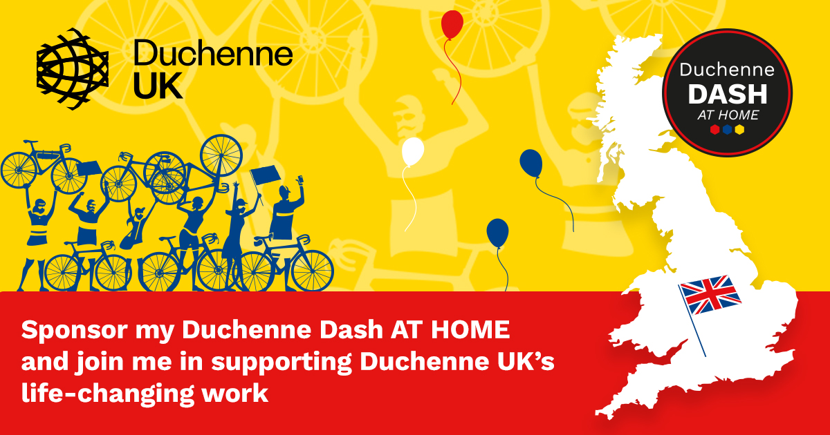 Duchenne Dash graphics for social media | Duchenne UK