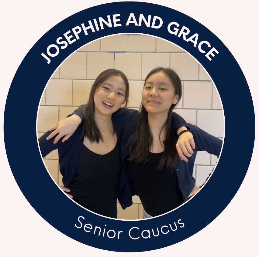 Josephine Yoo and Grace Rhee for Senior Caucus Elections 24-25 ...