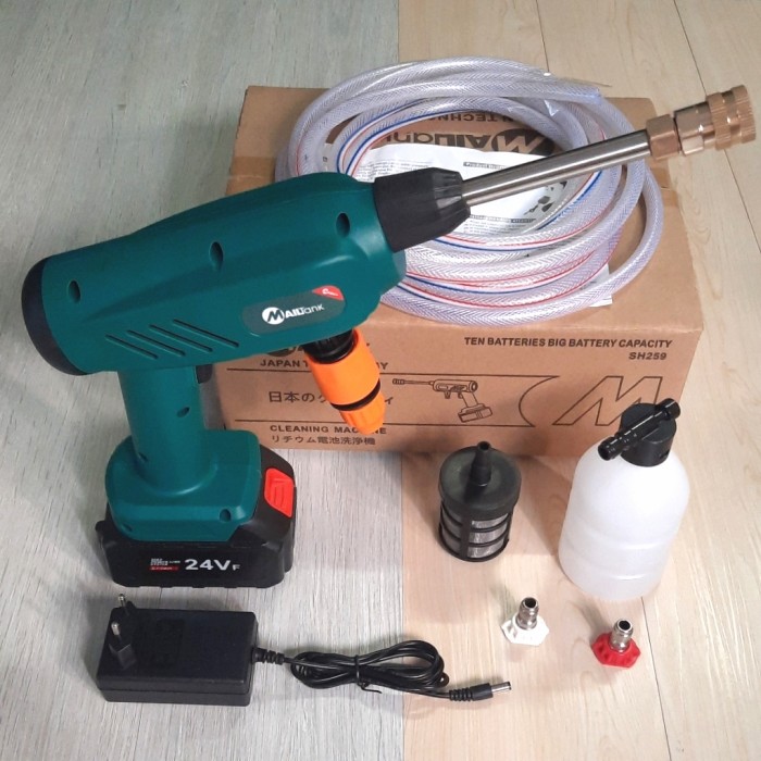 Jual Jual Mesin Jet Cleaner Baterai 21 V Cordless Mesin Cuci Jet ...