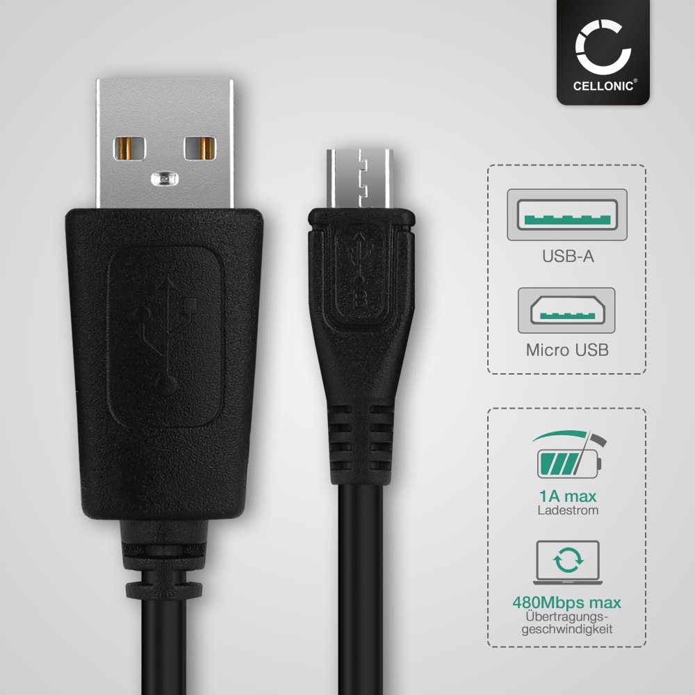 USB 2.0 Data & Charging Cable for Razer Seiren Elite / Seiren Mini ...