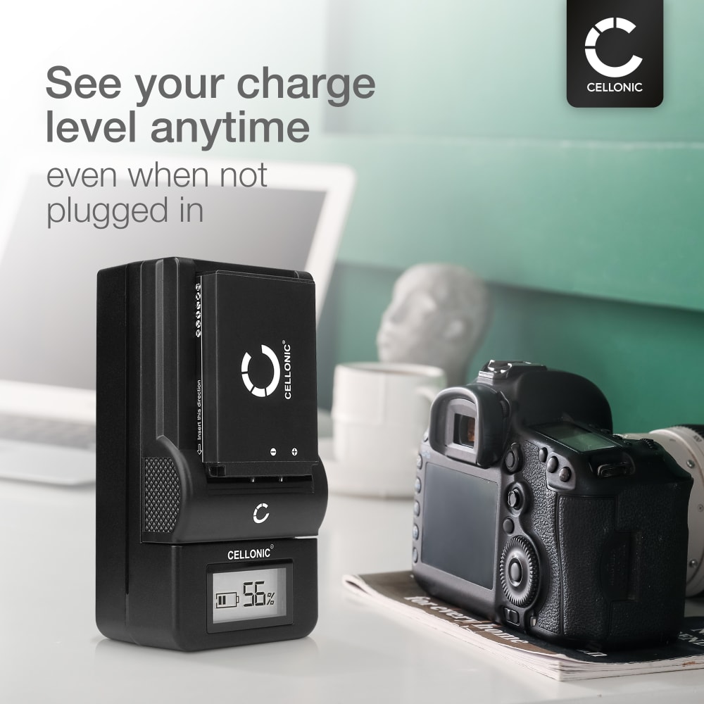 Charger for Panasonic DMW-BCL7 Batteries