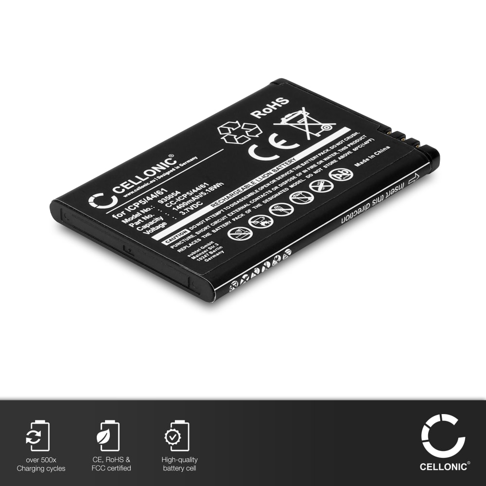 Vaihtoakku kännykkään Bea-fon SL810 / SL820, 1400mAh