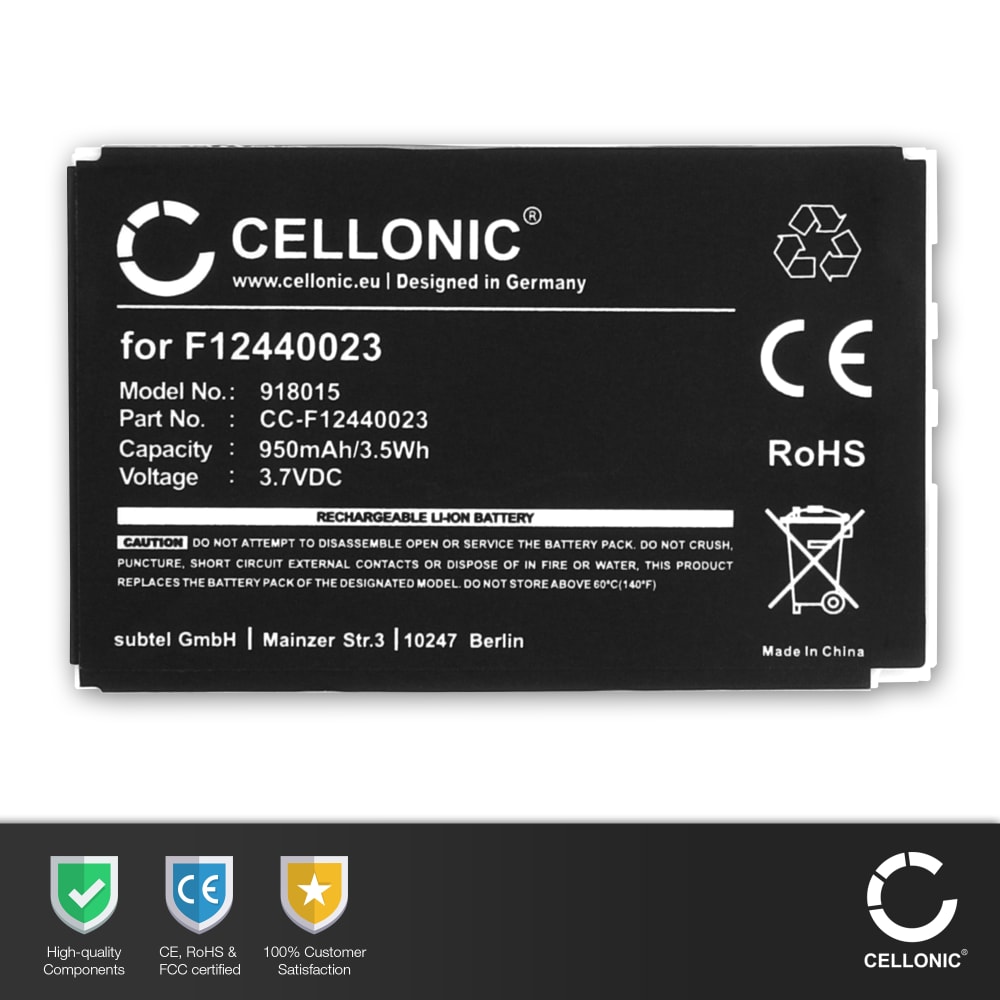 2x Batteries for Logitech Harmony One 900 720 diNovo Edge Mini