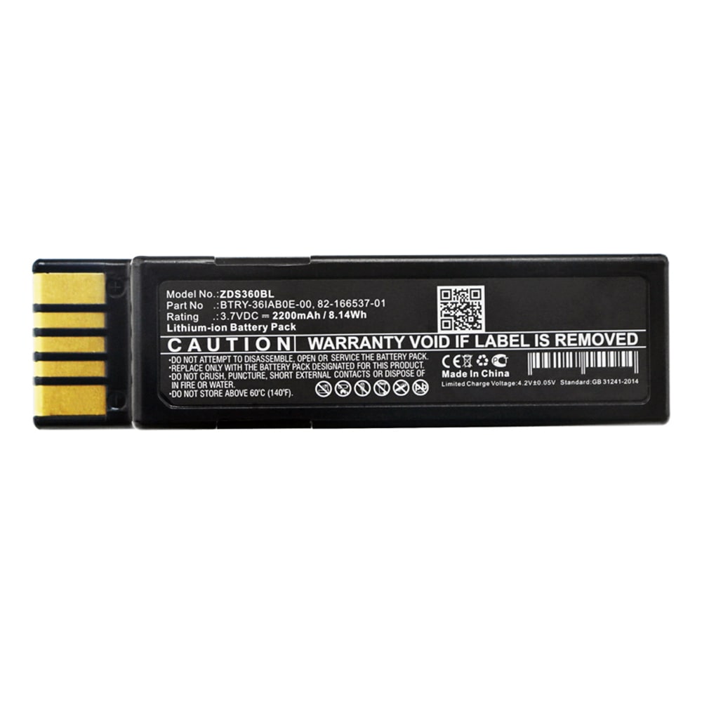 Zebra 82-166537-01, BTRY-36IAB0E-00 Battery