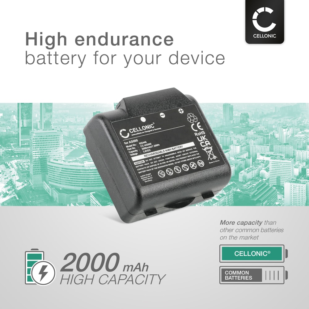 AS083 / AS060 Battery for IMET BE5500 BE3600 M550 M550S