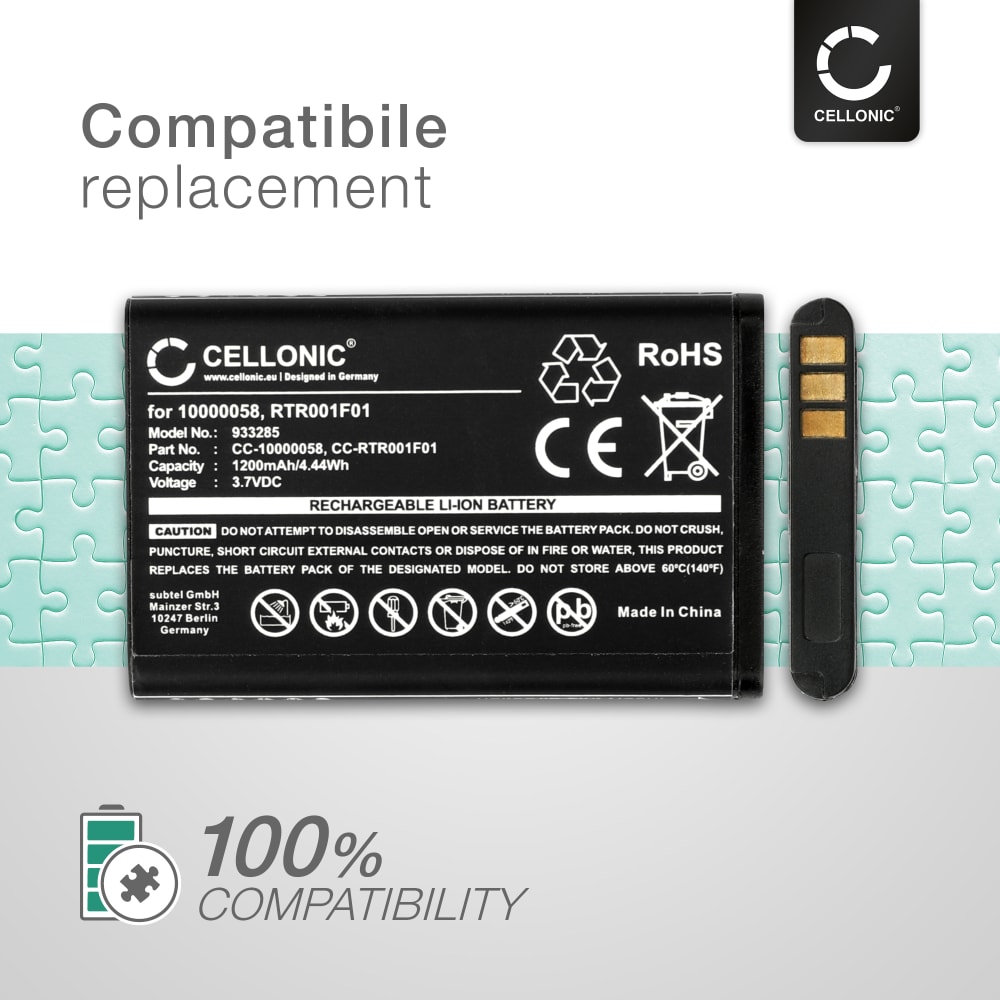 Agfeo Phone Battery 10000058, 1000060, RTR001F01, 3BN67332AA